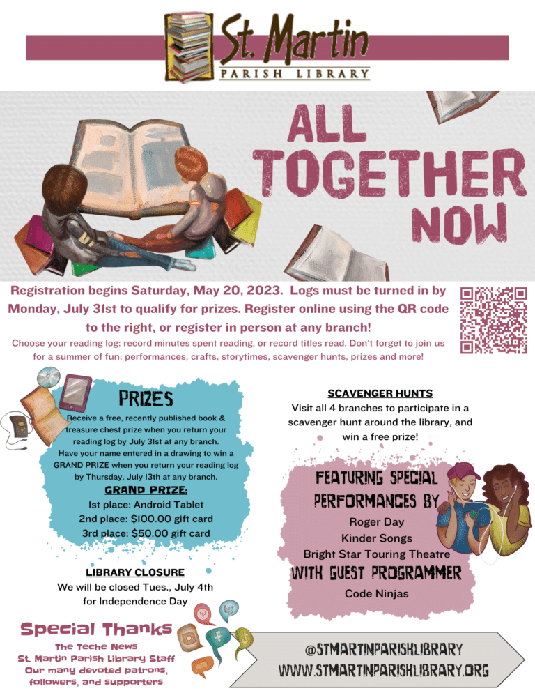 Library News | St. Martin Parish Library