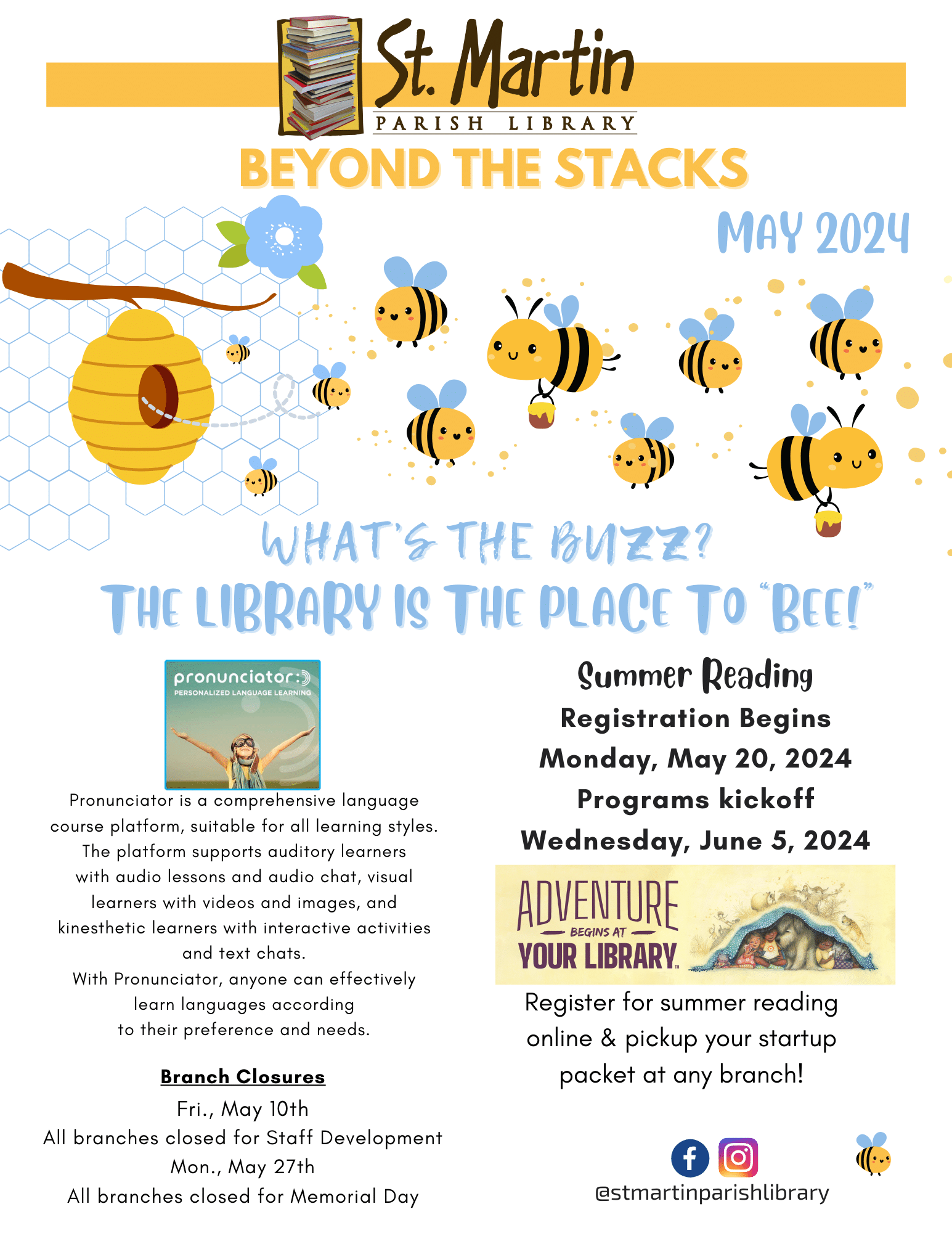 Library News | St. Martin Parish Library